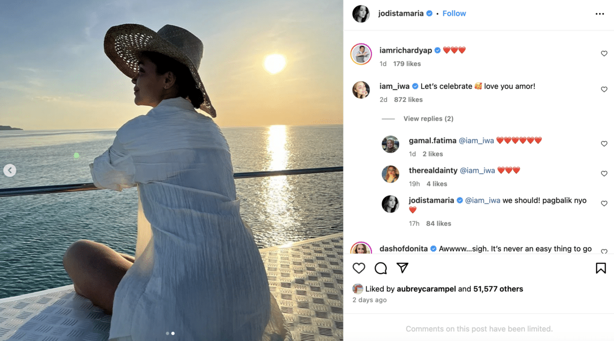 Iwa Moto on Jodi Sta. Maria, Pampi Lacson’s annulment